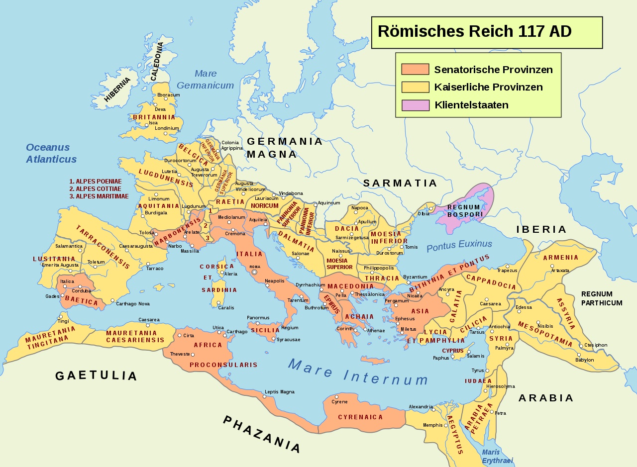 römische Provinzen - Anarchaeologie.de